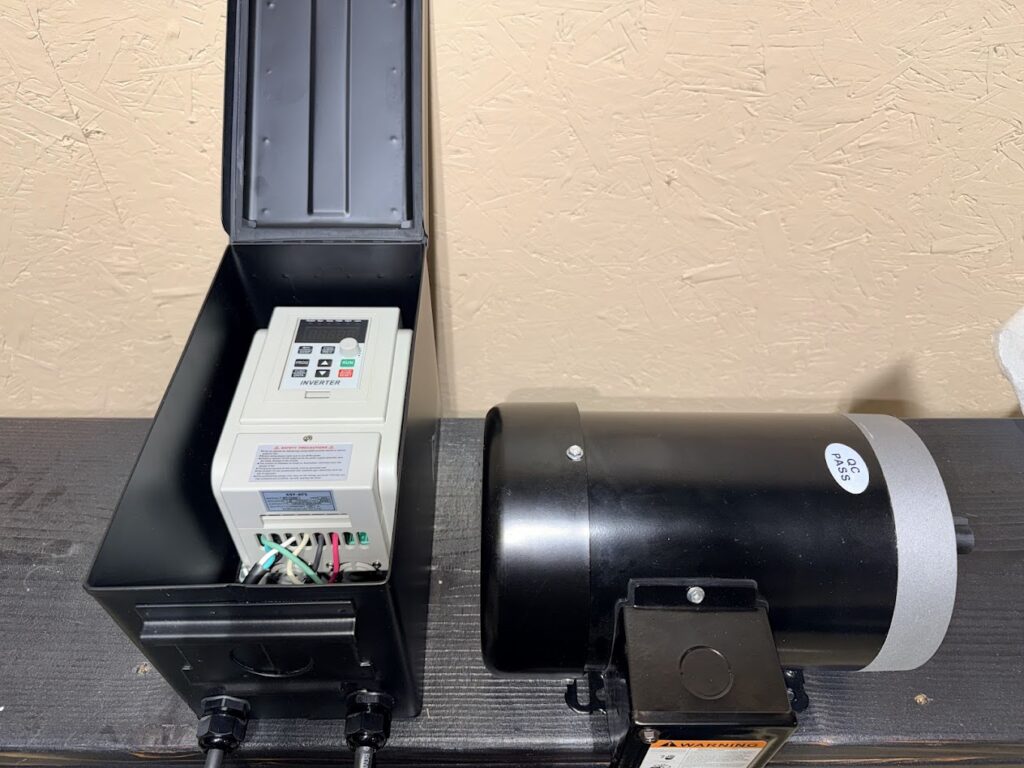Budget Motor & VFD Combo for 2x72 Belt Grinders